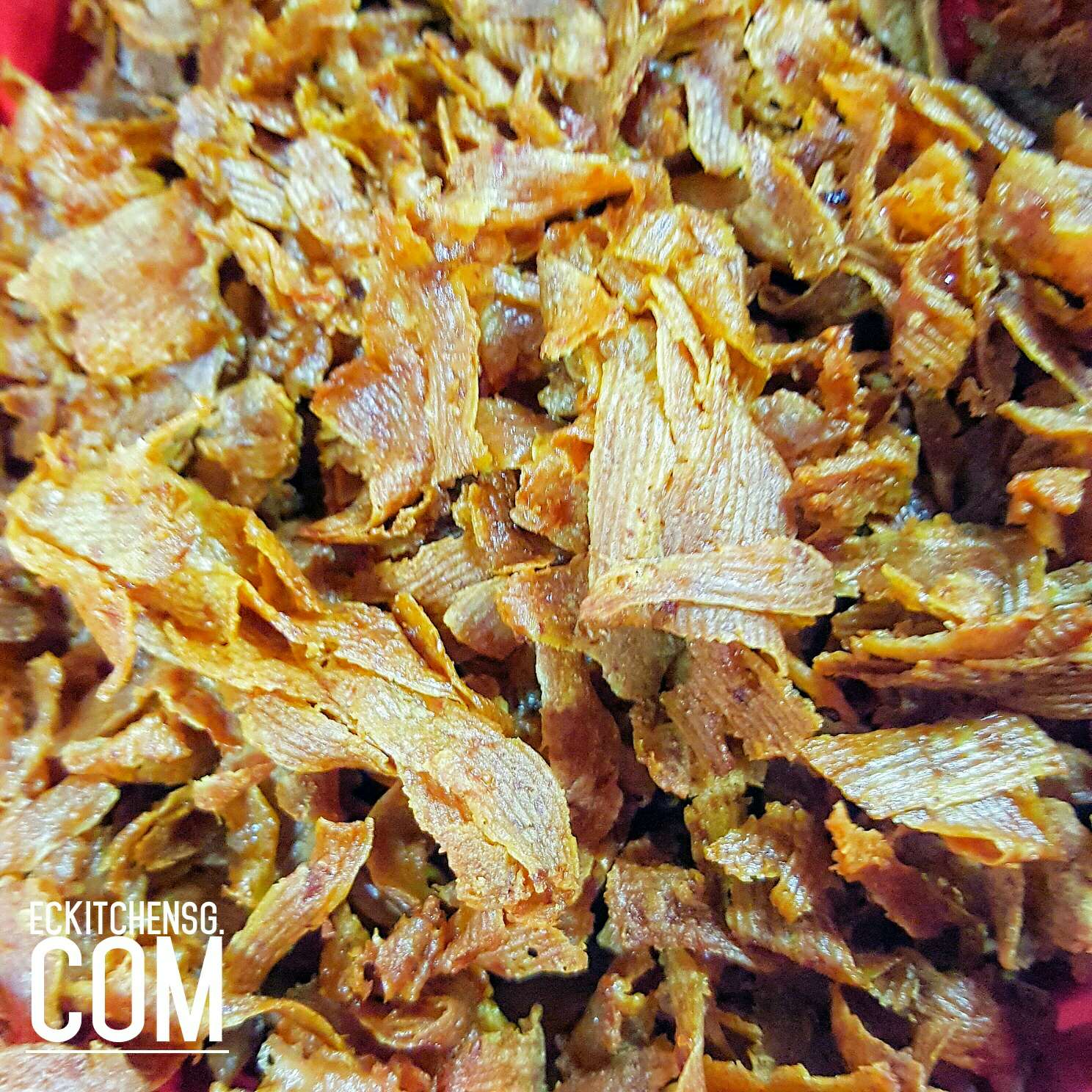 Air Fried Luncheon Meat Crisp - eckitchensg